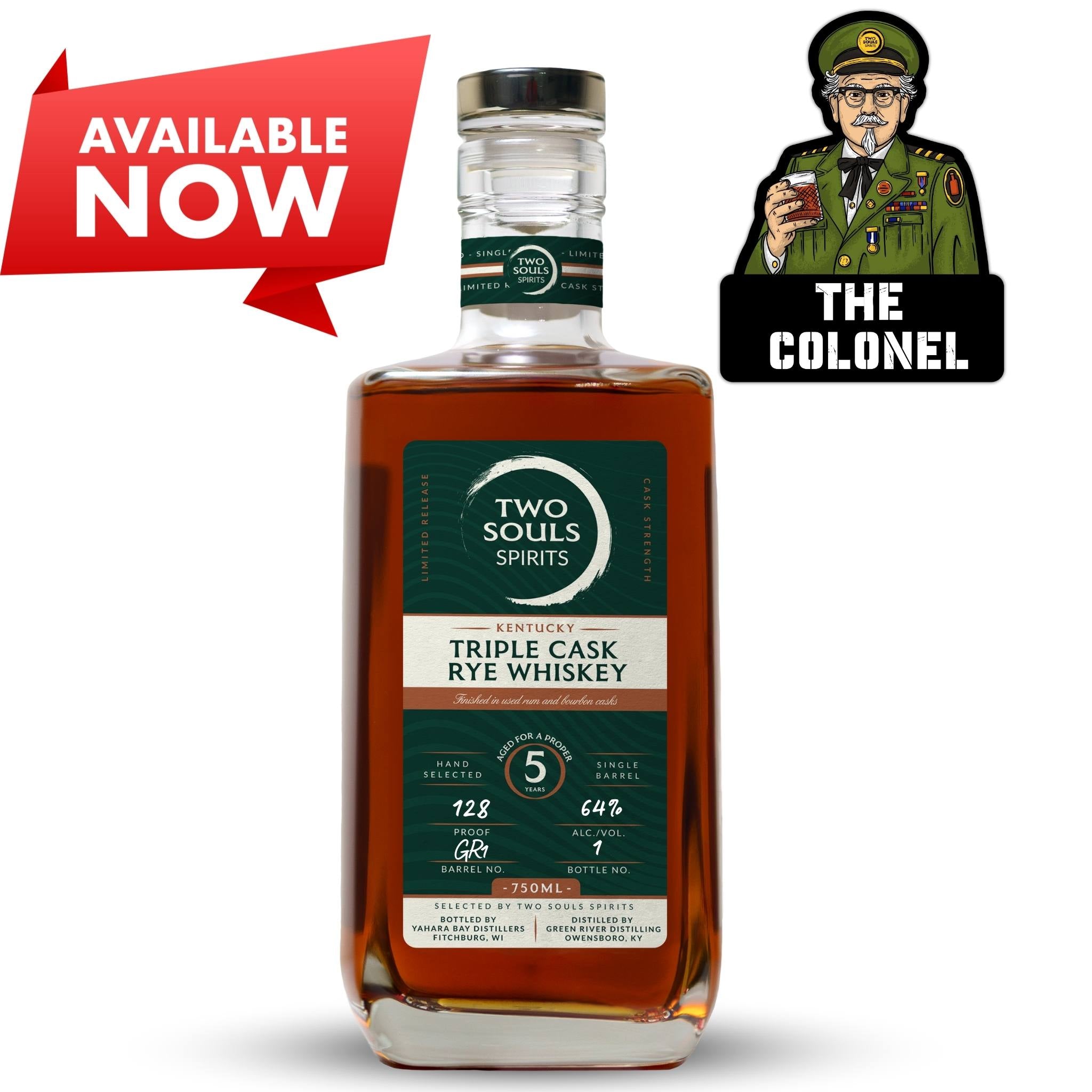 5-Year Kentucky Triple Cask Rye Whiskey