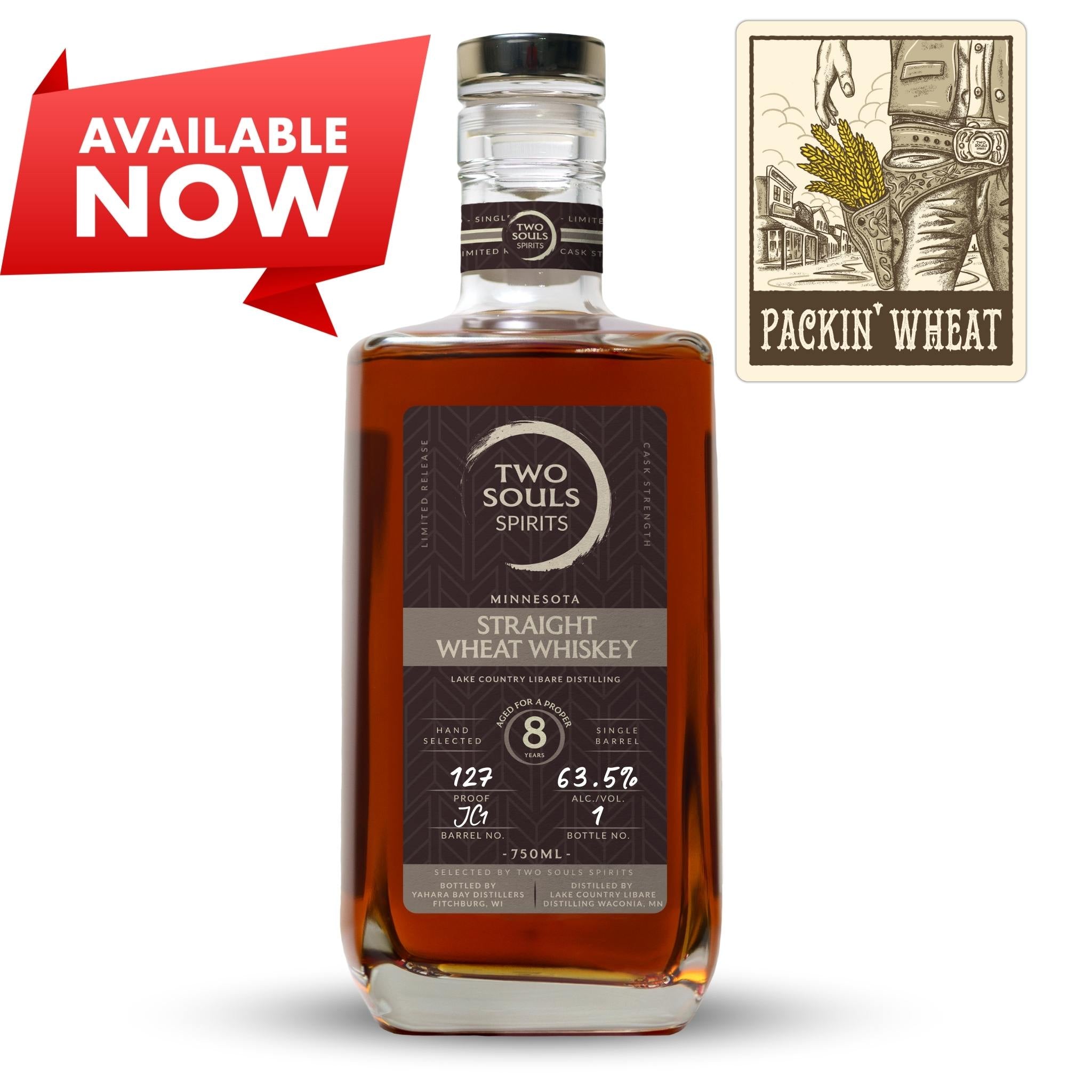 8-Year Minnesota Straight Wheat Whiskey Featuring J. Carver Distillery