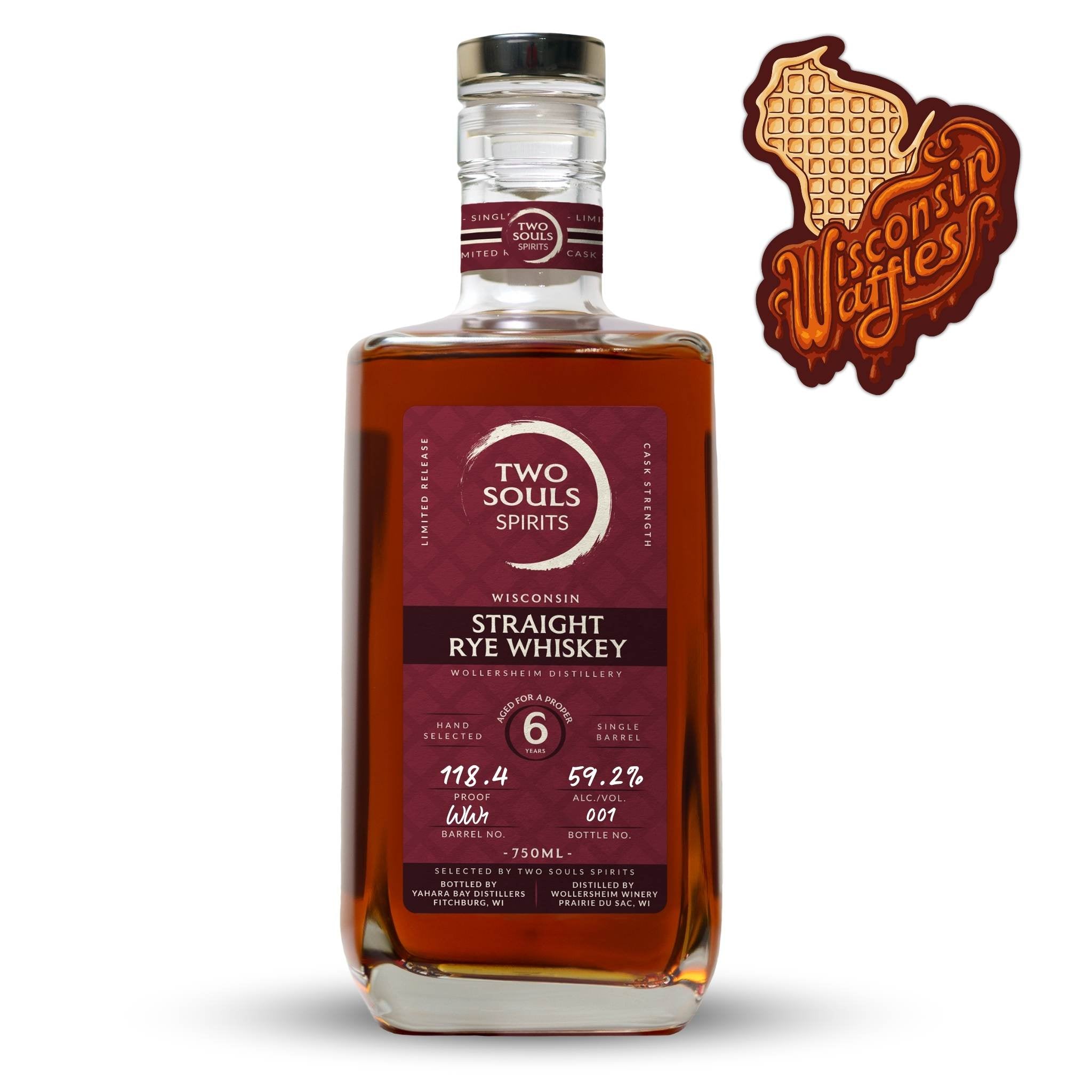 6-Year Wisconsin Straight Rye Whiskey Featuring Wollersheim Distillery